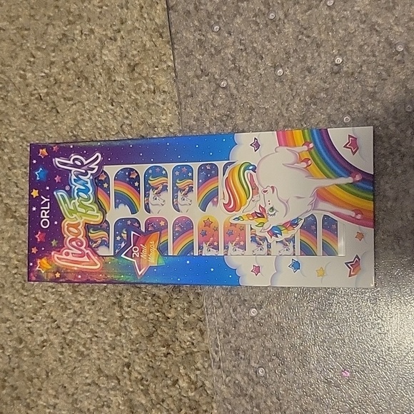 Lisa Frank | Makeup | Lisa Frank Markie Rainbow Unicorn Nail Polish Strips | Poshmark